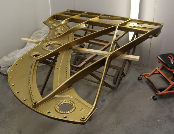 Fitting An Iron Frame 01 | Abbey Piano Services